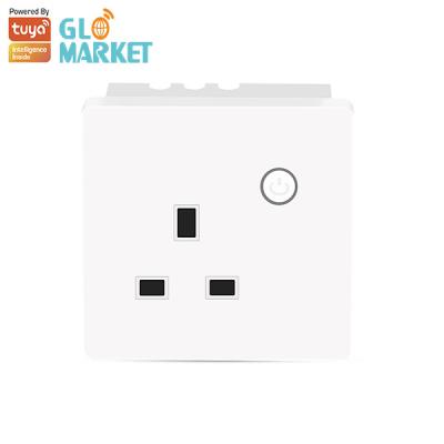 中国 スマートな家のためのGoogleの補助声/タイミング制御を用いるGlomarket Tuyaの壁のソケット 販売のため