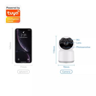 Cina Videocamera di sicurezza telecomandata di inseguimento automatico PTZ della macchina fotografica 3MP/di 2MP HD Two Way Audio in vendita