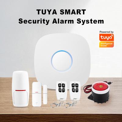中国 Glomarketスマートな警報センサー対面可聴周波センサーのTuya WiFi GSMの家警報セキュリティ システム 販売のため