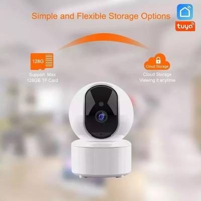 中国 2 / 3MP Tuya APPスマートな小型Wifiのカメラ対面可聴周波HDの動き検出警報 販売のため