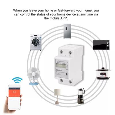 Cina Telecomando LCD astuto del tester di energia di Wifi dell'esposizione del monitoraggio di Tuya in vendita