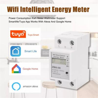 Cina Telecomando LCD astuto del tester di energia di Wifi dell'esposizione del monitoraggio di Tuya in vendita