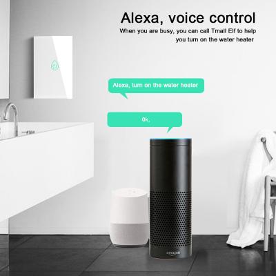Cina Commutatore telecomandato di tocco di Tuya Wifi Smart 1Gang 20A APP con Alexa Google in vendita