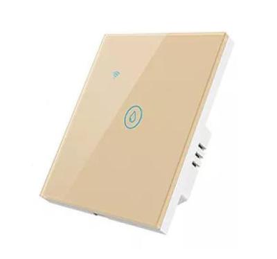 China Smart Water Heater Glass Panel Wall Touch Switch Tuya Smart Home System for sale