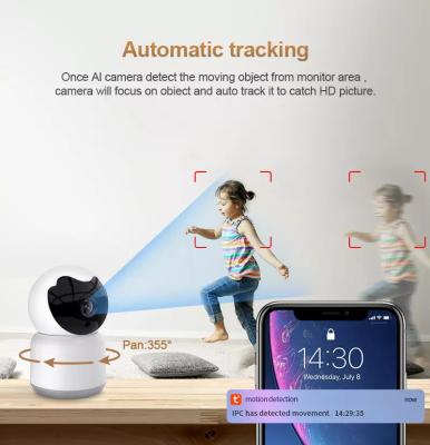 Cina Glomarket Tuya Wifi Smart Camera 2/3/5MP Indoor Baby Monitor PTZ IP Mini Telecamera di sicurezza in vendita