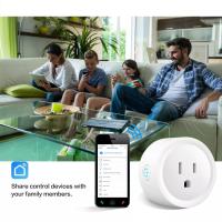 China Glomarket Tuya Smart WiFi Plug Mini Wireless US Plug Work With Google Echo Amazon Alexa for sale