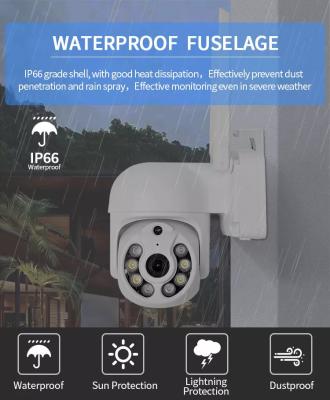 Cina La macchina fotografica astuta 1080P di Tuya Wifi impermeabilizza la videocamera di sicurezza di PIR Detection Full HD di visione notturna in vendita