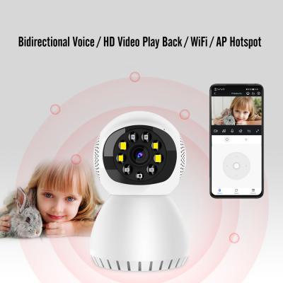 China 5G Tuya Smart Wifi Camera One Way Voice Intercom PIR Detection Smart Alert for sale