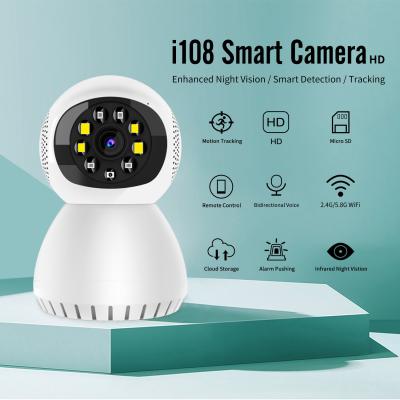China 5G Tuya Smart Wifi Camera One Way Voice Intercom PIR Detection Smart Alert for sale
