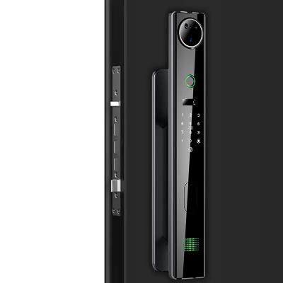 中国 4200mah 大型リチウム電池 猫の目監視カメラ付き インテリジェントドアロック 販売のため