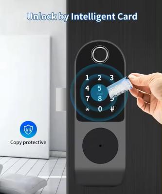 Cina Glomarket Tuya Impermeabile Digitale TTLock Sblocco remoto Sblocco intelligente a doppia facciata con impronta digitale in vendita