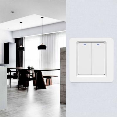 China Glomarket Tuya WiFi Zigbee Smart Light Switch Push Button Wall Switch 1/2/3 Gang Work with Alexa Google Home for sale