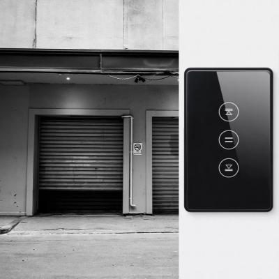 中国 Glomarket私達標準的なTuya Wifiのスマートなカーテン スイッチ接触ボタンの声制御スマートなシャッター スイッチAlexa Googleの家 販売のため