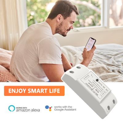 China CE FCC 15A 300 Watt Tuya Smart Switch For Wifi Bulb White for sale