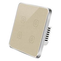 China WiFi 240V 2 Gang Tuya Smart Switch With Google Alexa Voice Control for sale
