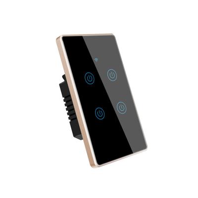 China Aluminium Bezel Tuya Smart Switch for sale