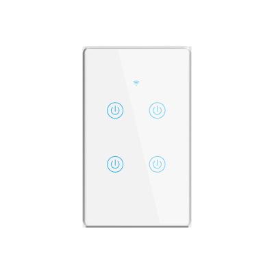 China Aluminium Bezel Tuya Smart Switch for sale