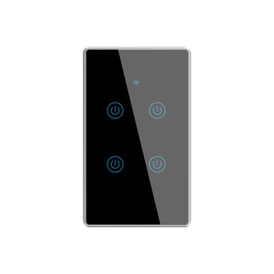 China Aluminium Bezel Tuya Smart Switch for sale