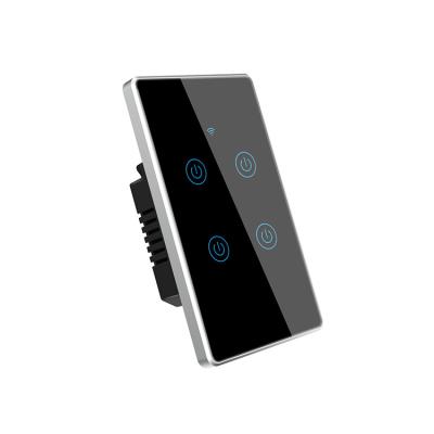 China Aluminium Bezel Tuya Smart Switch for sale