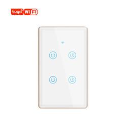China Aluminium Bezel Tuya Smart Switch for sale