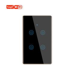 China Aluminium Bezel Tuya Smart Switch for sale