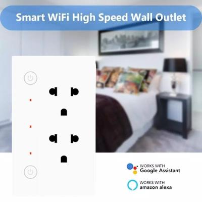 China 16A 3kw Wireless Multi Plug ZigBee Multi Outlet Remote Control for sale