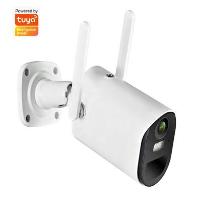 Cina Macchina fotografica compatibile astuta di Tuya Wifi della macchina fotografica solare della pallottola di Pir IP65 in vendita