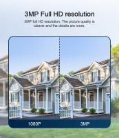China 3mp HD Wifi PTZ Camera Remote Control Smart Security Night Vision for sale