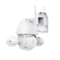 China Smart Security Floodlight Camera 1080p 2 Way Audio Motion Detection Night Vision Camera for sale