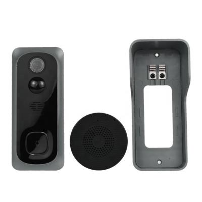Cina Anti campanello per porte senza fili astuto della camma di spioncino del campanello 1080p Hd di furto IP54 video in vendita