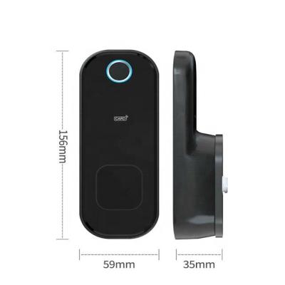 Cina Controllo astuto del App dello Smart Phone di Tuya della serratura di porta di vita di Digital dell'impronta digitale in vendita