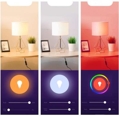 China AC100V Tuya Smart WiFi LED Light Candle Smart Wifi Bulb 300 Luminous for sale