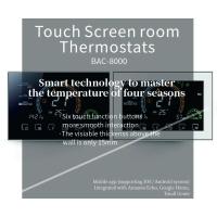 China EU LCD Tuya Air Conditioner Home Assistant Touch Screen Temperature Controller for sale