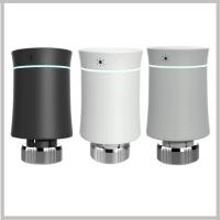 China TRV ZigBee Smart Thermostatic Radiator Valves LCD Touch Screen for sale