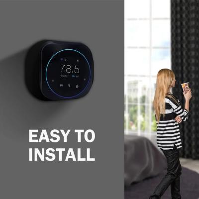 Cina Termostato astuto di 24VAC LED WiFi con il termostato di calore elettrico di controllo di voce in vendita
