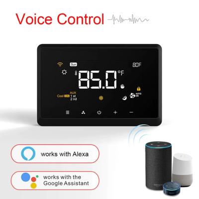 中国 FCC Tuya WiFiのスマートなサーモスタット4.3