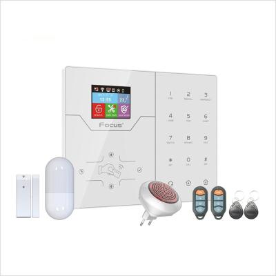 Cina Glomarket 4G/WIFI Gsm IP Network Home Alarm Security System Wireless Anti Theft Tuya Smart Home With Motion Detector in vendita