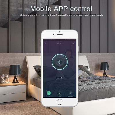 中国 Glomarket Tuya Smart Switch 1/2/3/4 Gang With Neutral Wifi Smart Wireless Touch Switch Alexa Google Inteligente Home 販売のため