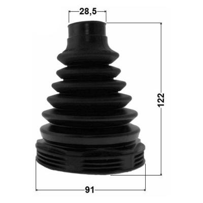 China Size 91X122X28.5 Auto Rubber Boot TDR500110 LAND ROVER Car Accessories for sale
