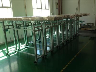 中国 L 形ポリ塩化ビニールのベルト・コンベヤー 40CM の幅 4000CM の長さ 販売のため