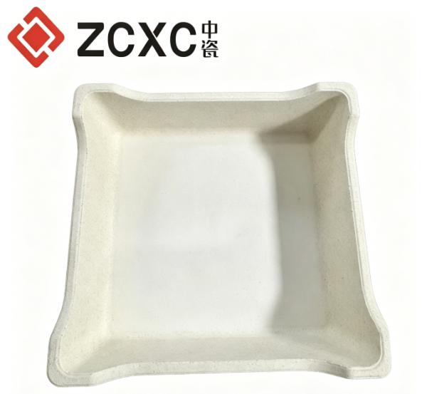 Quality High Purity Fused Mullite Sagger Block , NCM 811 High Nickel Cathode Sintering for sale