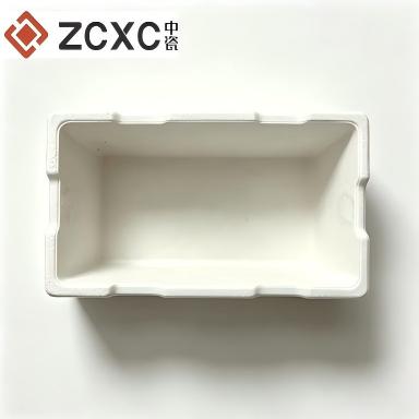 China High Refractory Corundum Mullite Sagger Customizable Size For Lithium Battery NCM for sale