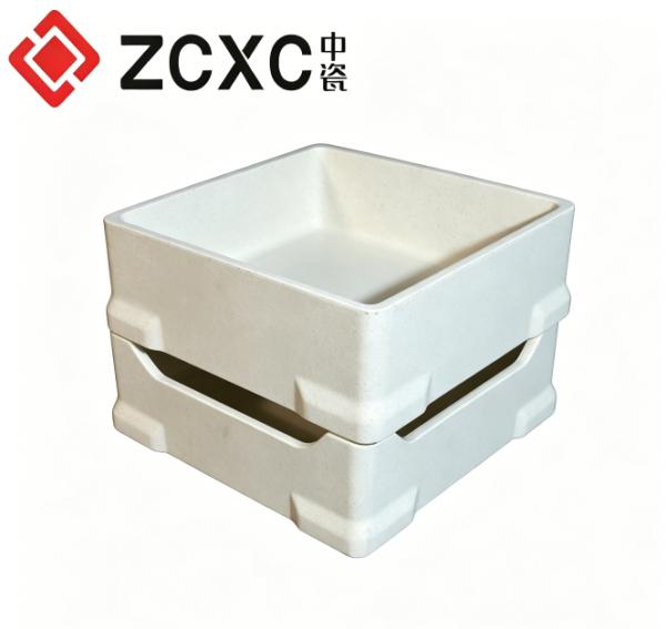 Quality Heat Resistance Industrial Mullite Sagger LFP Cathode Material Custom Size for sale