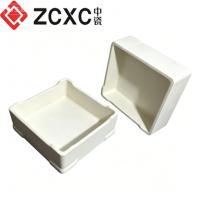 China Corrosion Resistant Mullite Ceramic Sagger For Lithium Battery Precursor Calcination for sale