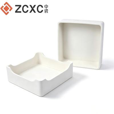 China Mullite sagger alumina-silicate refractory kiln furniture consumable for sale
