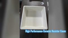 High Performance Alumina Ceramic Cases for Power Resistors