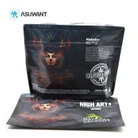 China Biodegradable Child Resistant Weed Packaging Smell Proof VMPET Bag for sale