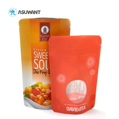 Cina Biscotti in serie che imballano la minestra su ordinazione Logo Printed Food Packaging di tocco morbido in vendita