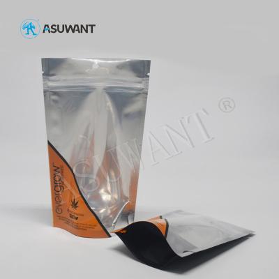 Cina Borse a chiusura lampo saldanti a caldo trasparenti di Mylar del supporto di Eco chiare del sacchetto amichevole su in vendita