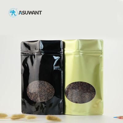 Cina Oro metallico Matte Stand Up Pouch Gravnre che stampa le borse della chiusura lampo del di alluminio in vendita